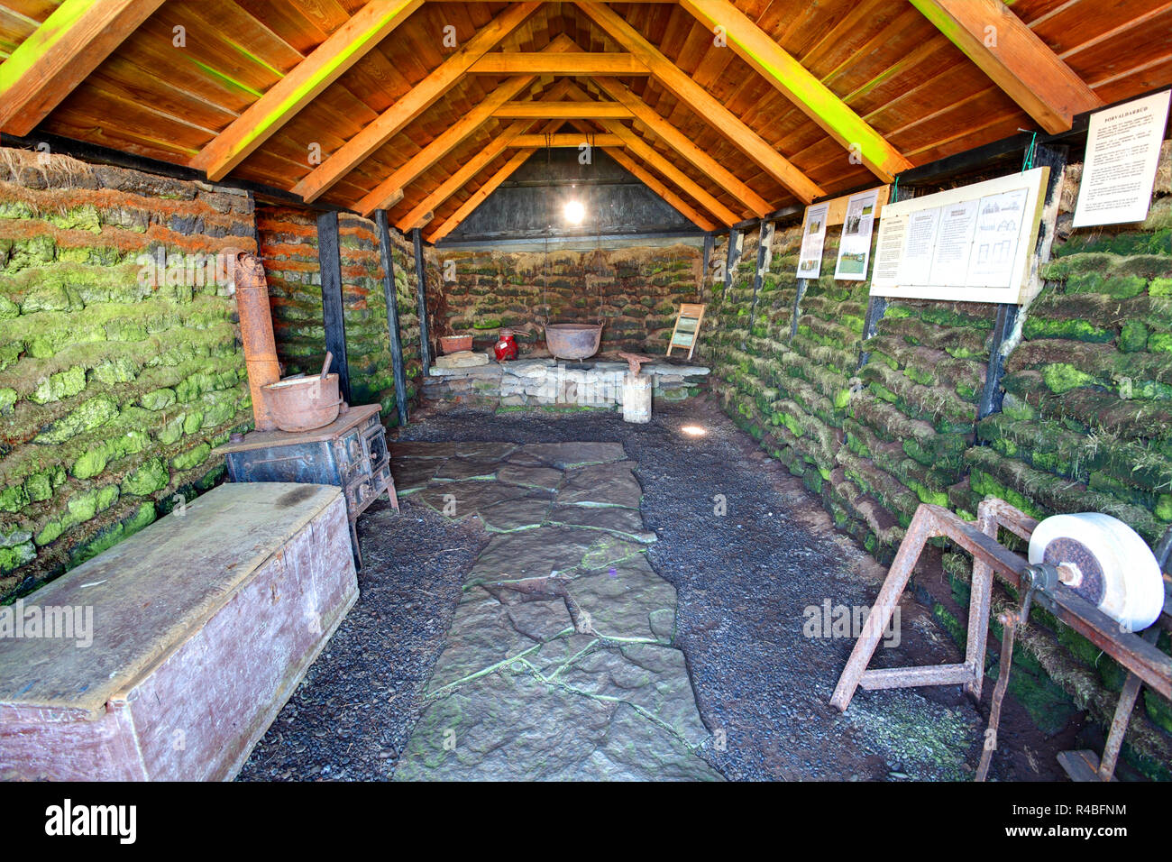 Turf farmhouse iceland hi-res stock photography and images - Alamy