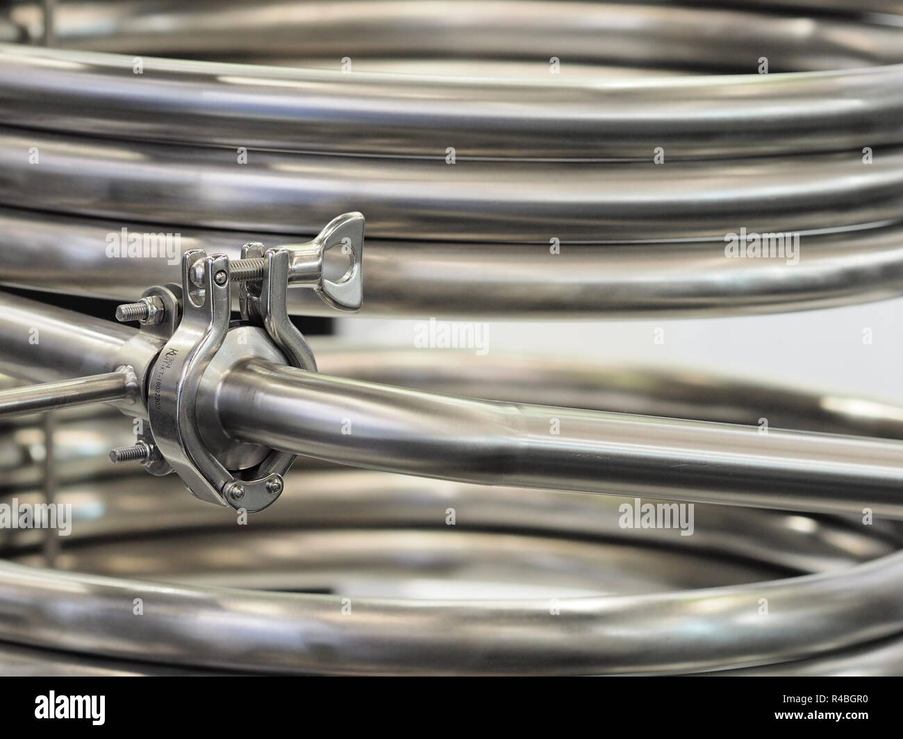 Steel pipes manufacturing process close hi-res stock photography and ...