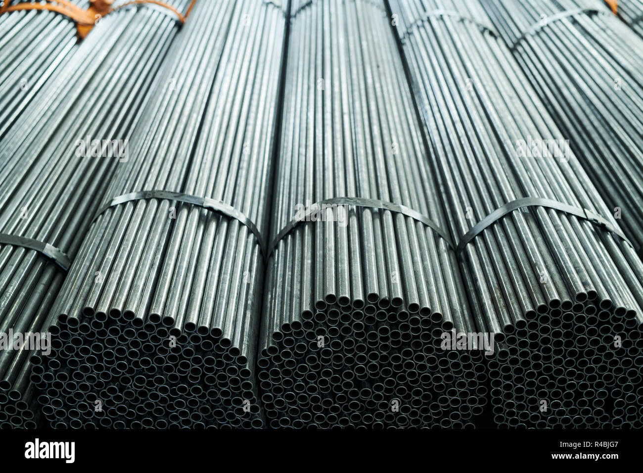 Metal pipe manufacturing hi-res stock photography and images - Alamy