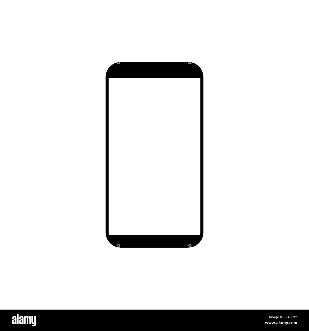 Vector illustration, flat design Smartphone icon Stock Vector Image ...
