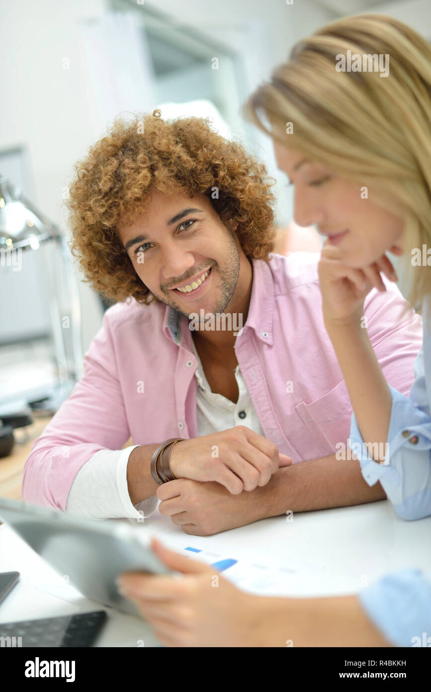 Workmates marketing hi-res stock photography and images - Alamy