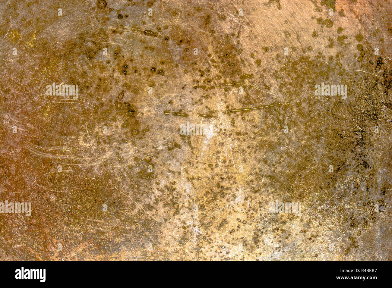 Rusty metal texture, bronze background Stock Photo - Alamy
