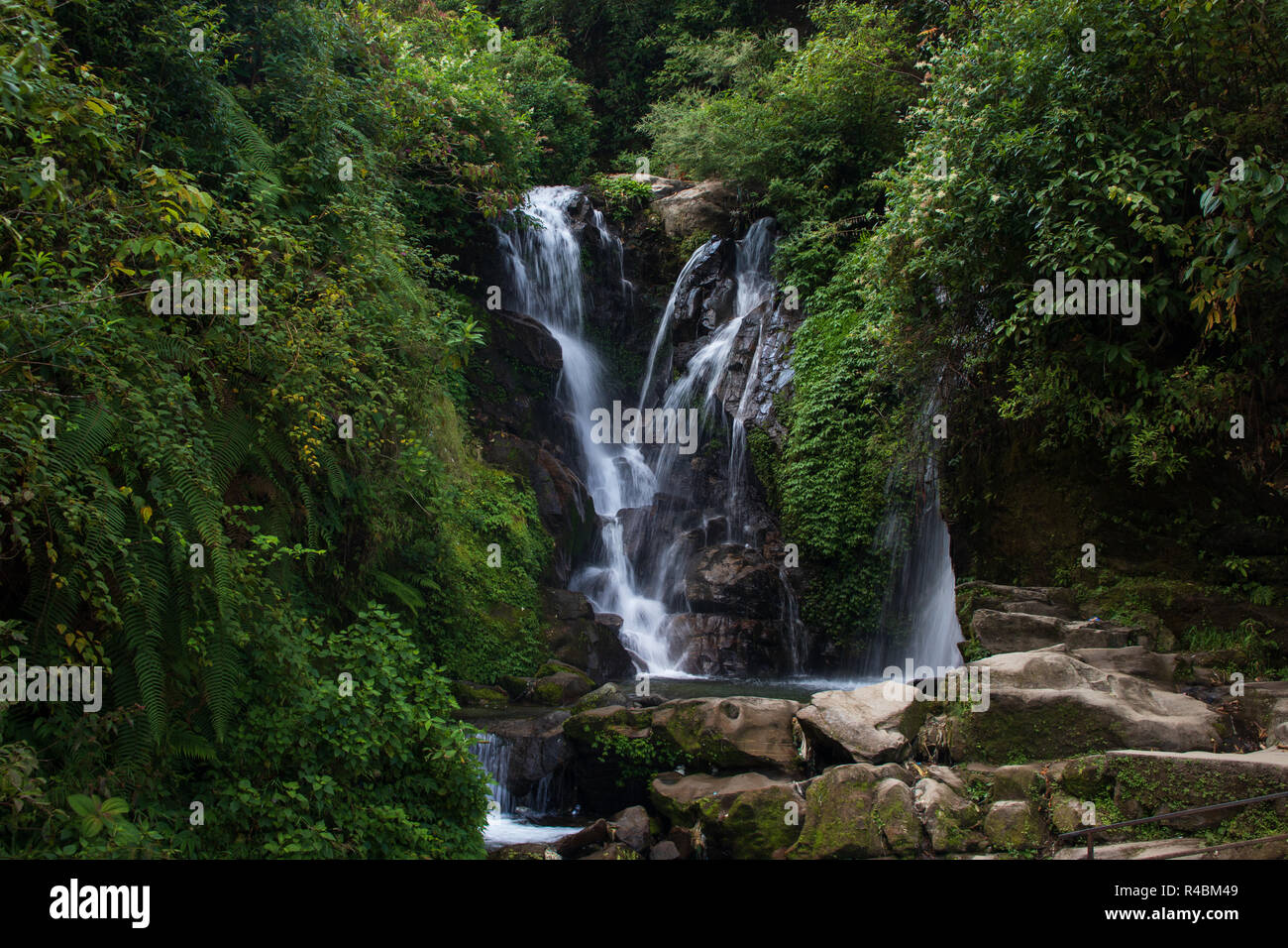 Waterfalls near Darjeeling Stock Photo - Alamy