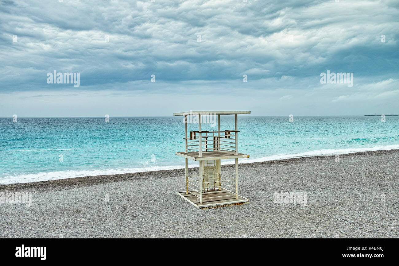 Supervisory board on the beach Stock Photo - Alamy