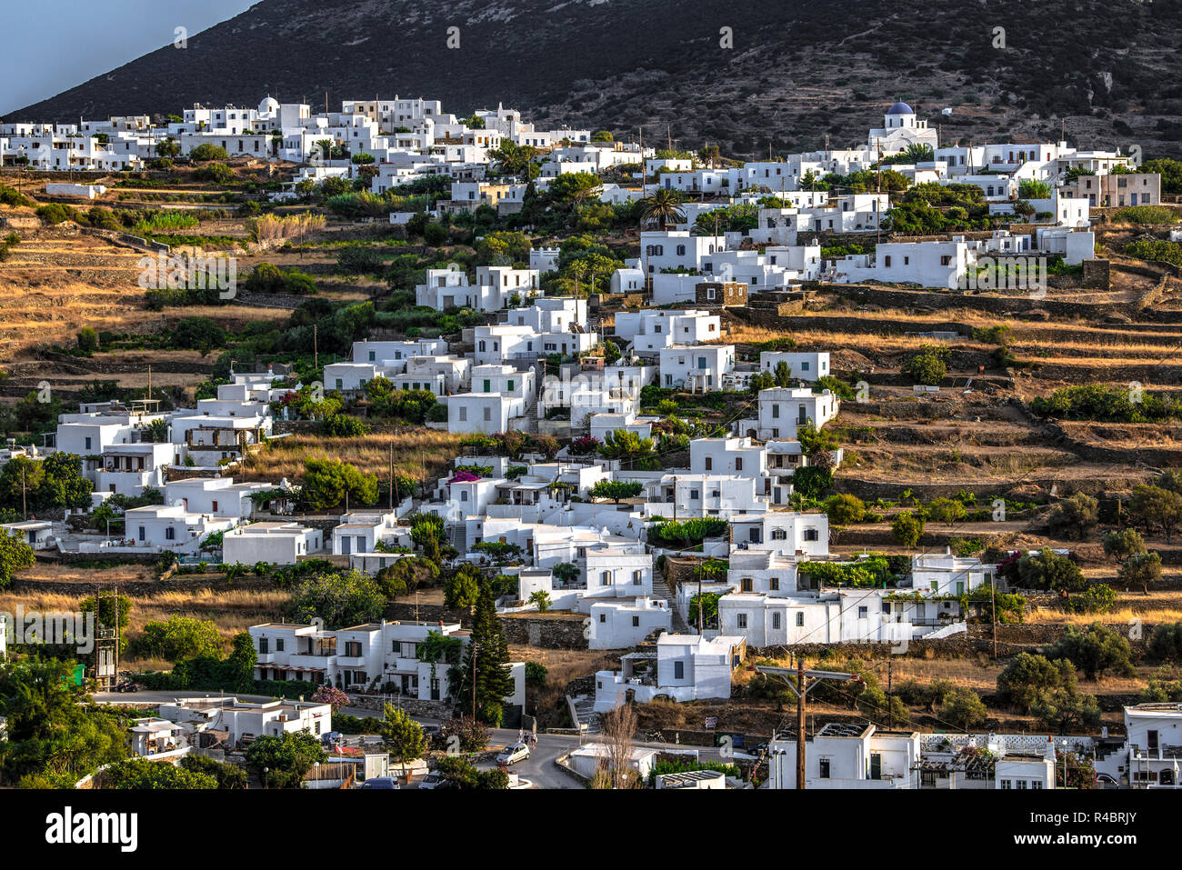 Greece, Sifnos Island, Apollonia village Stock Photo - Alamy