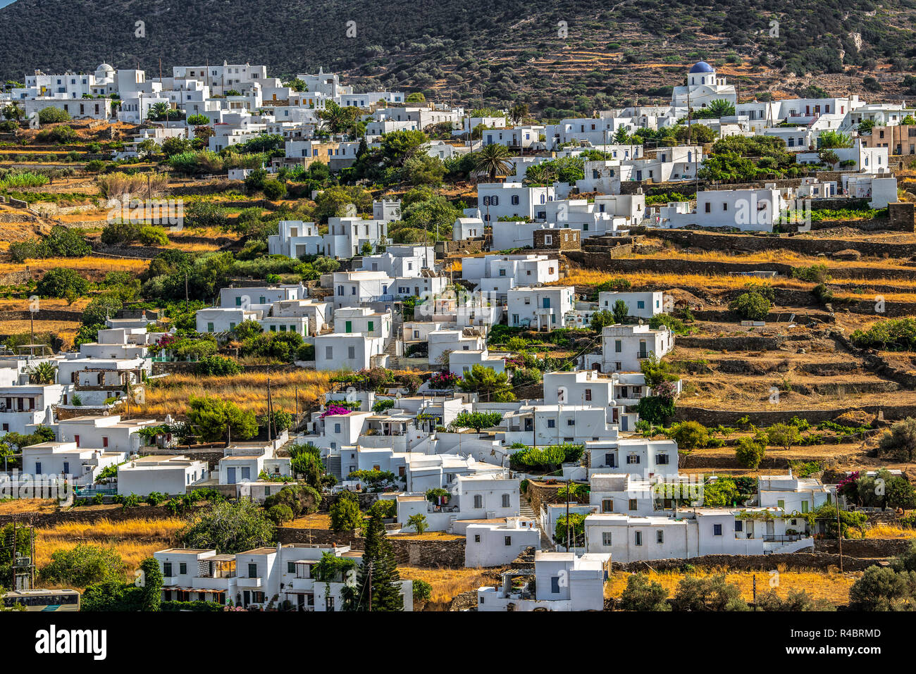 Greece, Sifnos Island, Apollonia village Stock Photo - Alamy