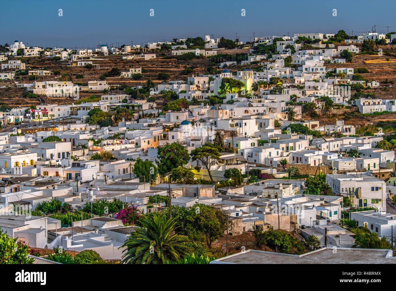 Greece, Sifnos Island, Apollonia village Stock Photo - Alamy