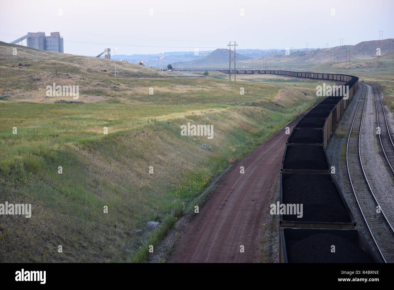 Wyoming rail hi-res stock photography and images - Alamy