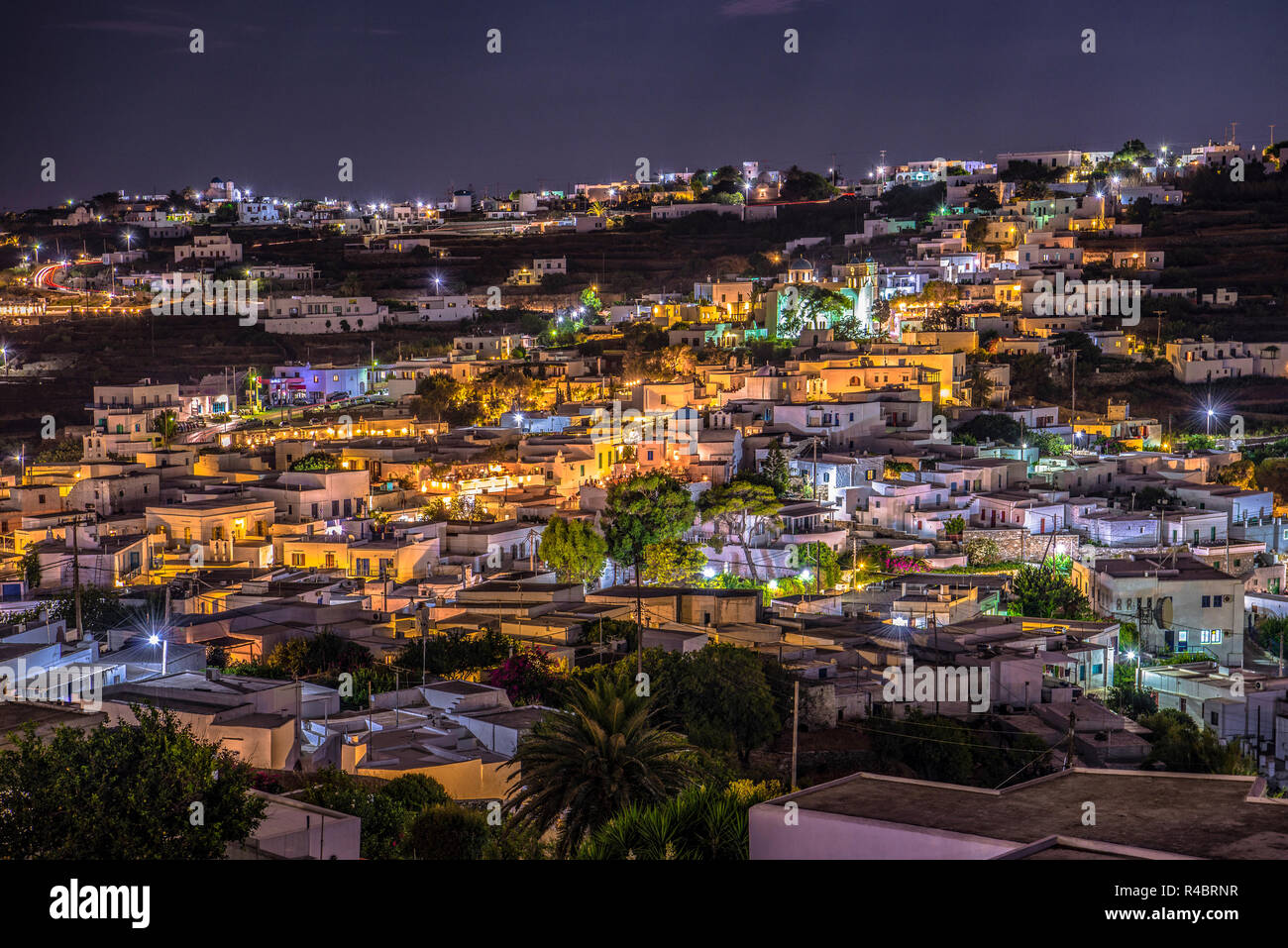 Greece, Sifnos Island, Apollonia village Stock Photo - Alamy