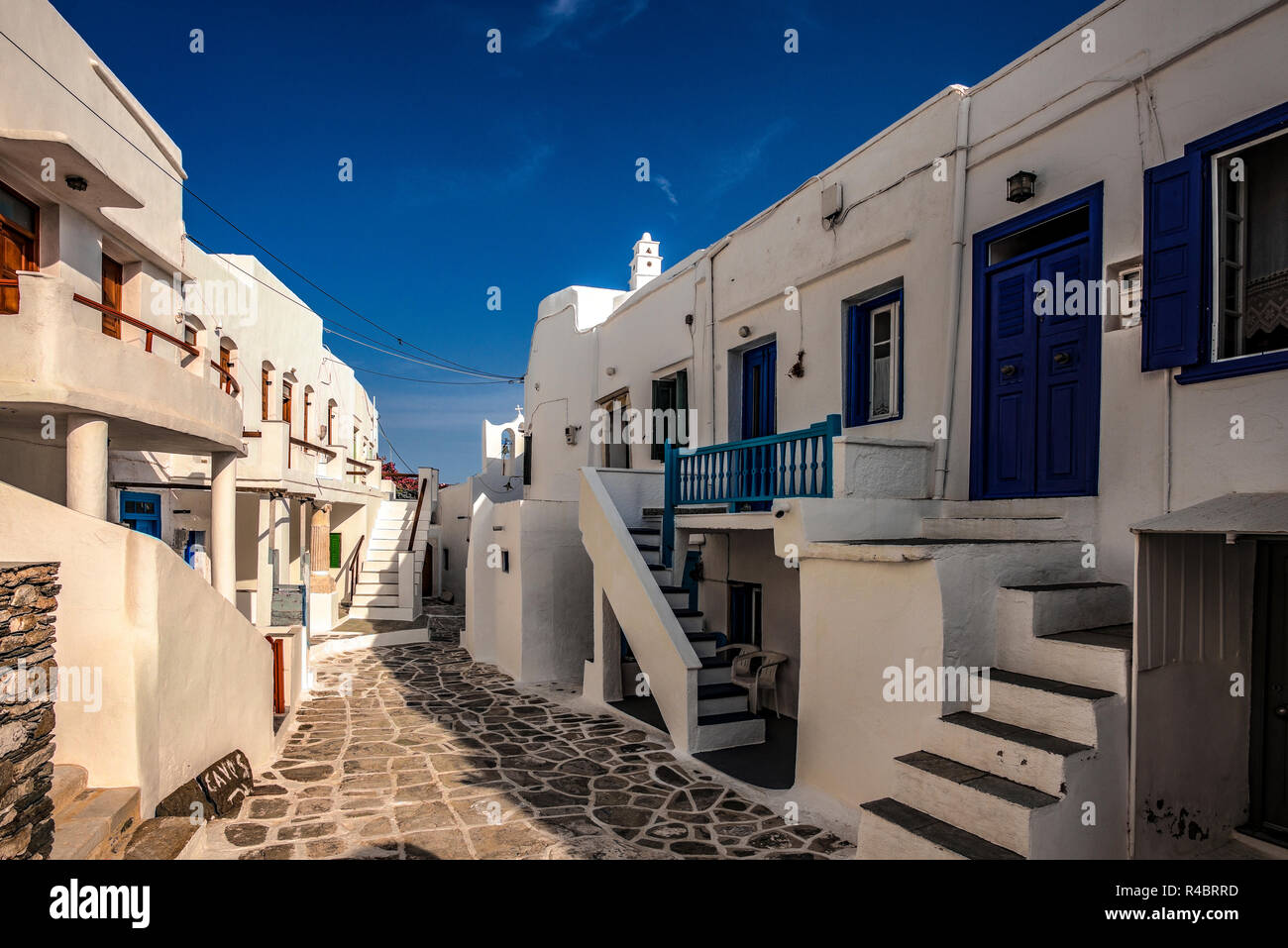 Greece, Sifnos Island, Kastro village Stock Photo - Alamy