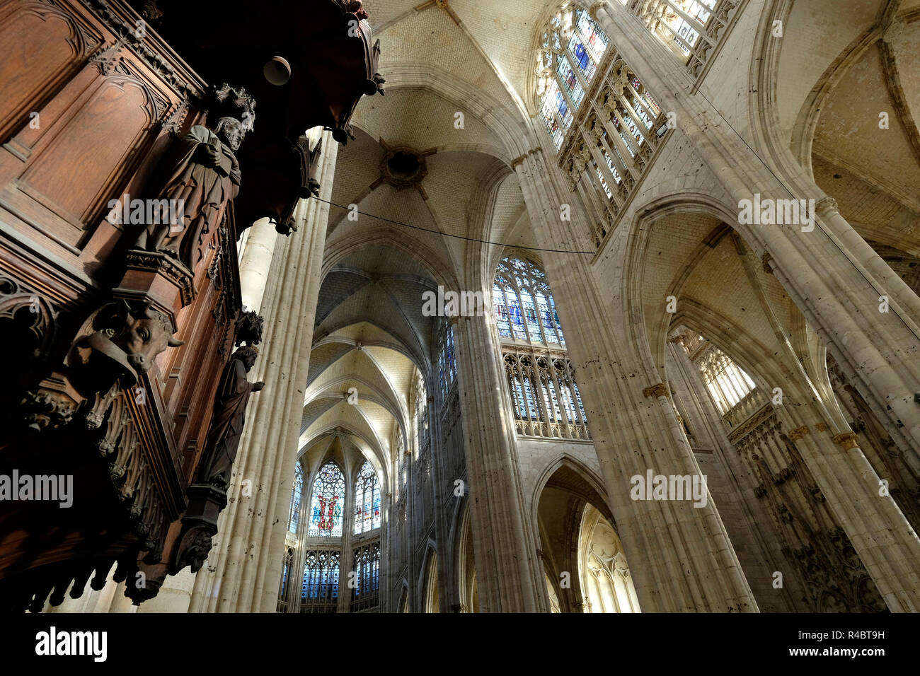 France abbey rouen hi-res stock photography and images - Alamy
