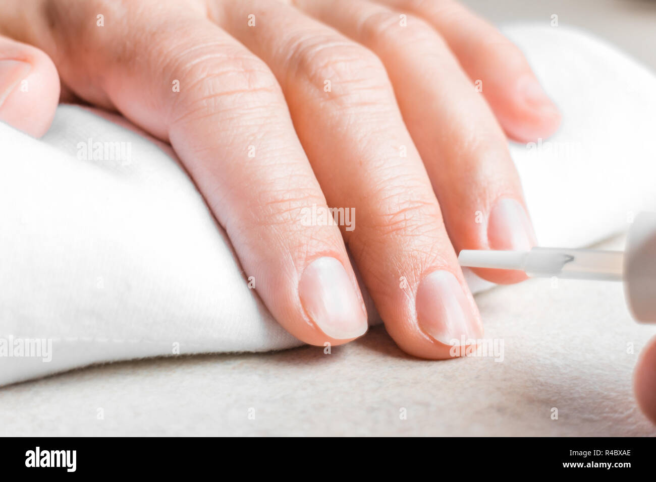 Unpainted nails hi-res stock photography and images - Alamy