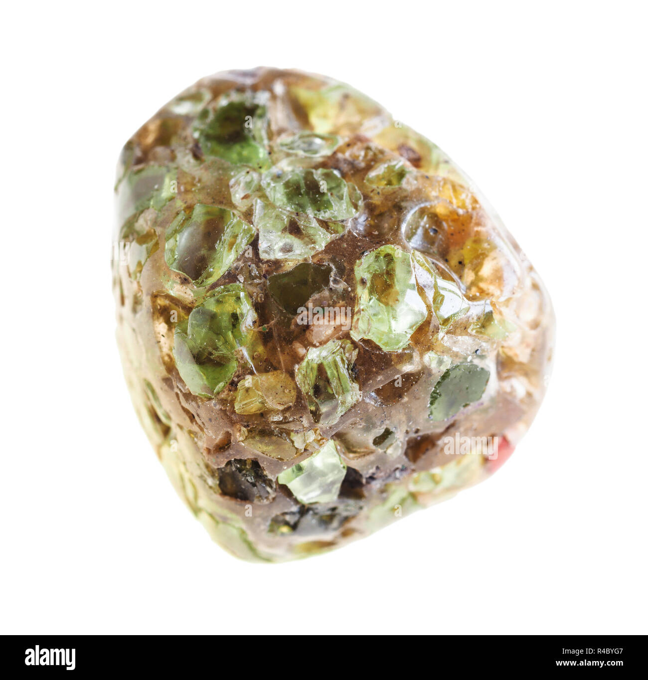 macro photography of natural mineral from geological collection ...