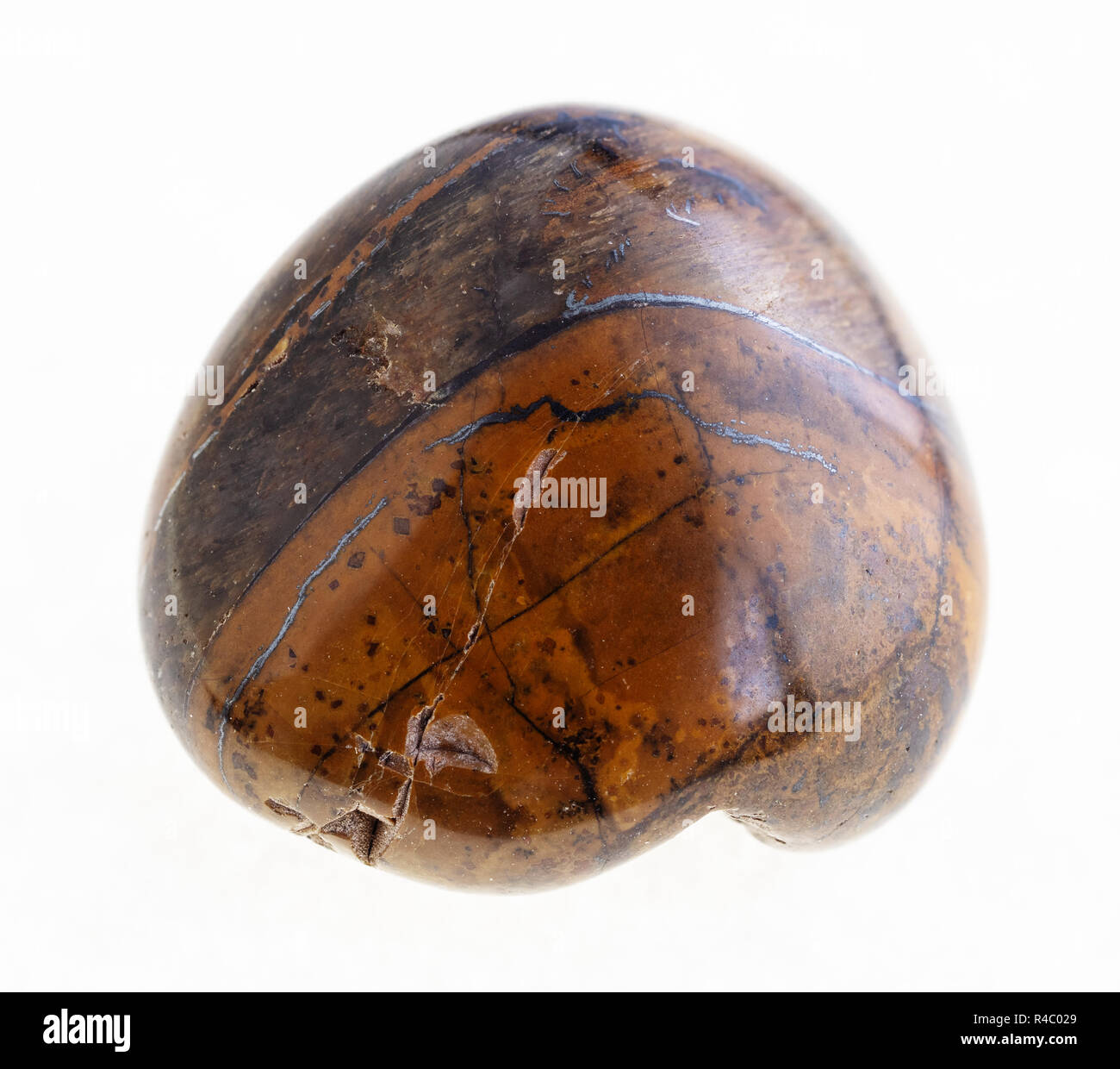 macro photography of natural mineral from geological collection ...