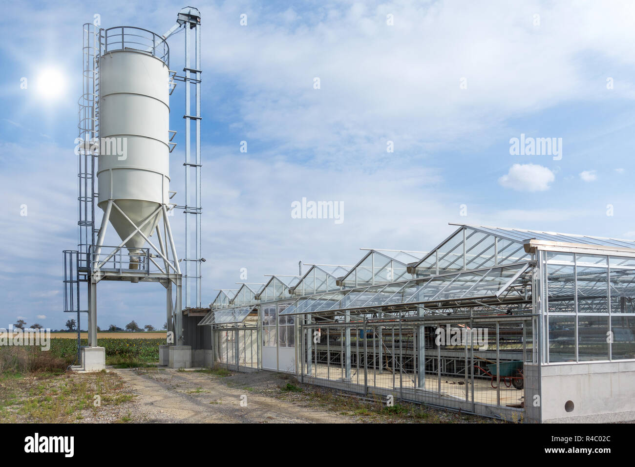 Drying of sewage sludge hi-res stock photography and images - Alamy