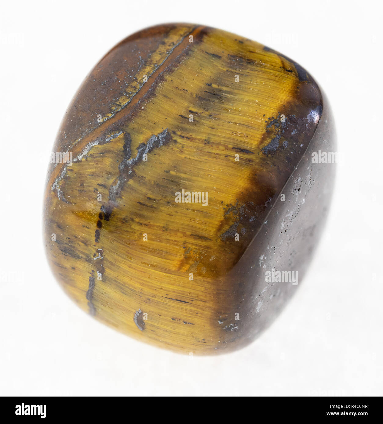 macro photography of natural mineral from geological collection ...