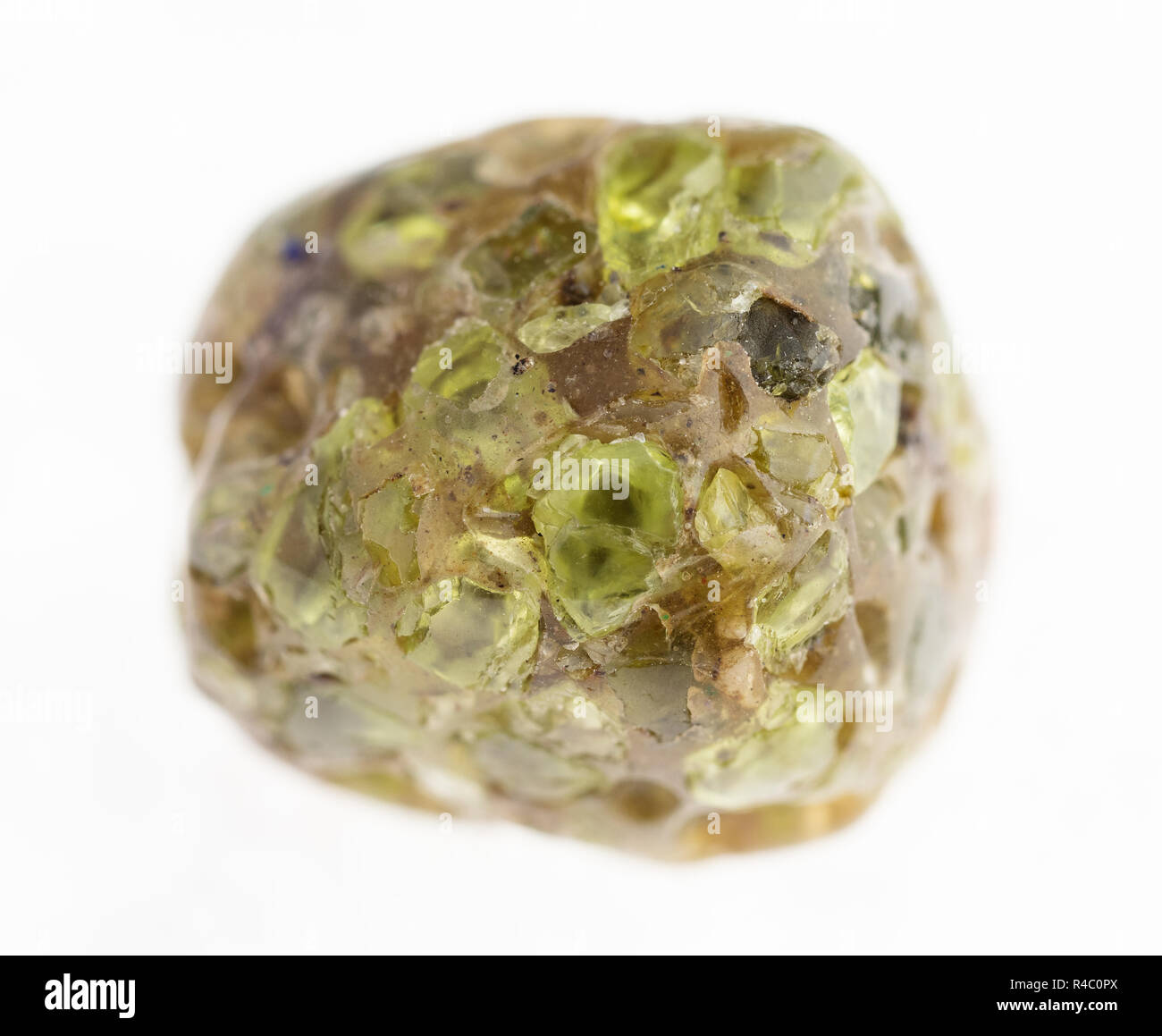 macro photography of natural mineral from geological collection ...