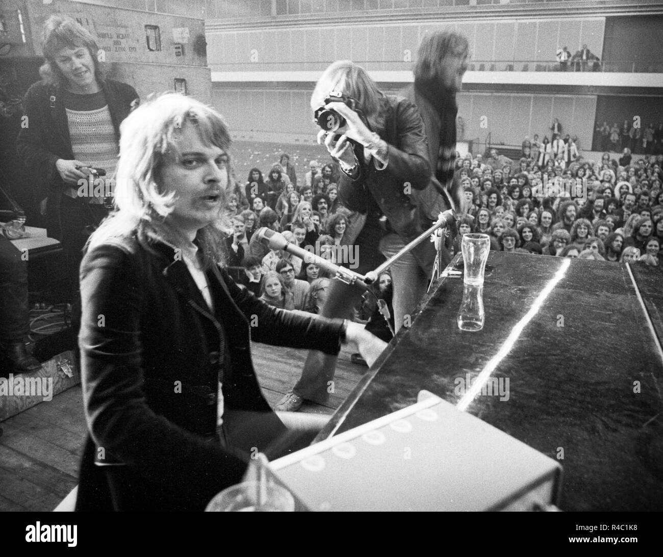 Amsterdam, Netherlands - JANUARY 01: Leon Russell at a concert in RAI ...