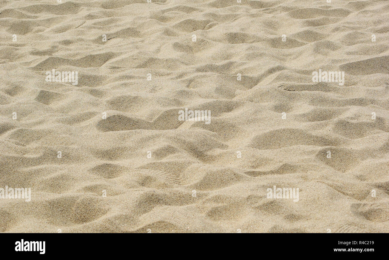Sand on the beach Stock Photo - Alamy