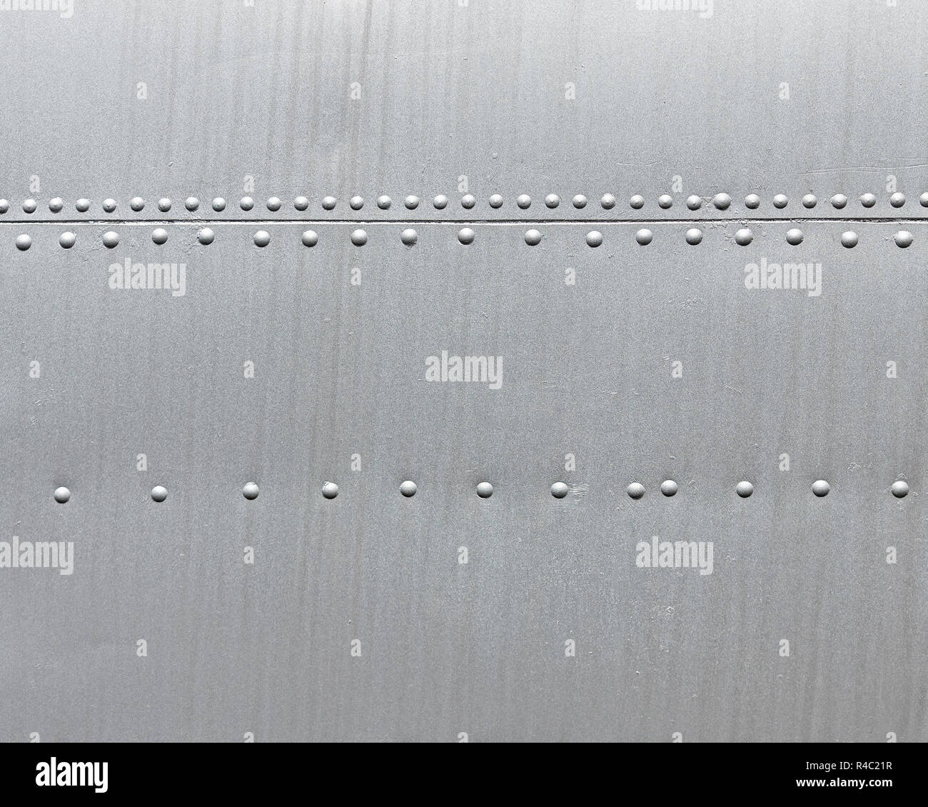 Metal background with rivets Stock Photo - Alamy