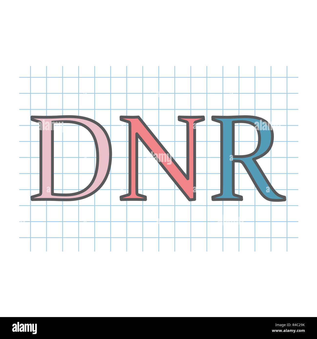 Dnr symbol hi-res stock photography and images - Alamy
