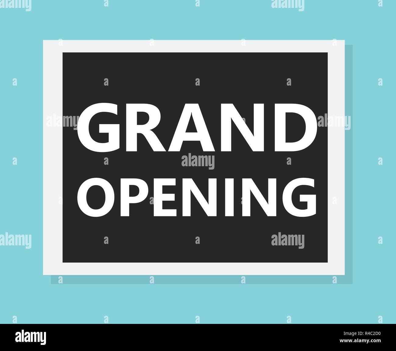 grand opening concept- vector illustration Stock Vector Image & Art - Alamy