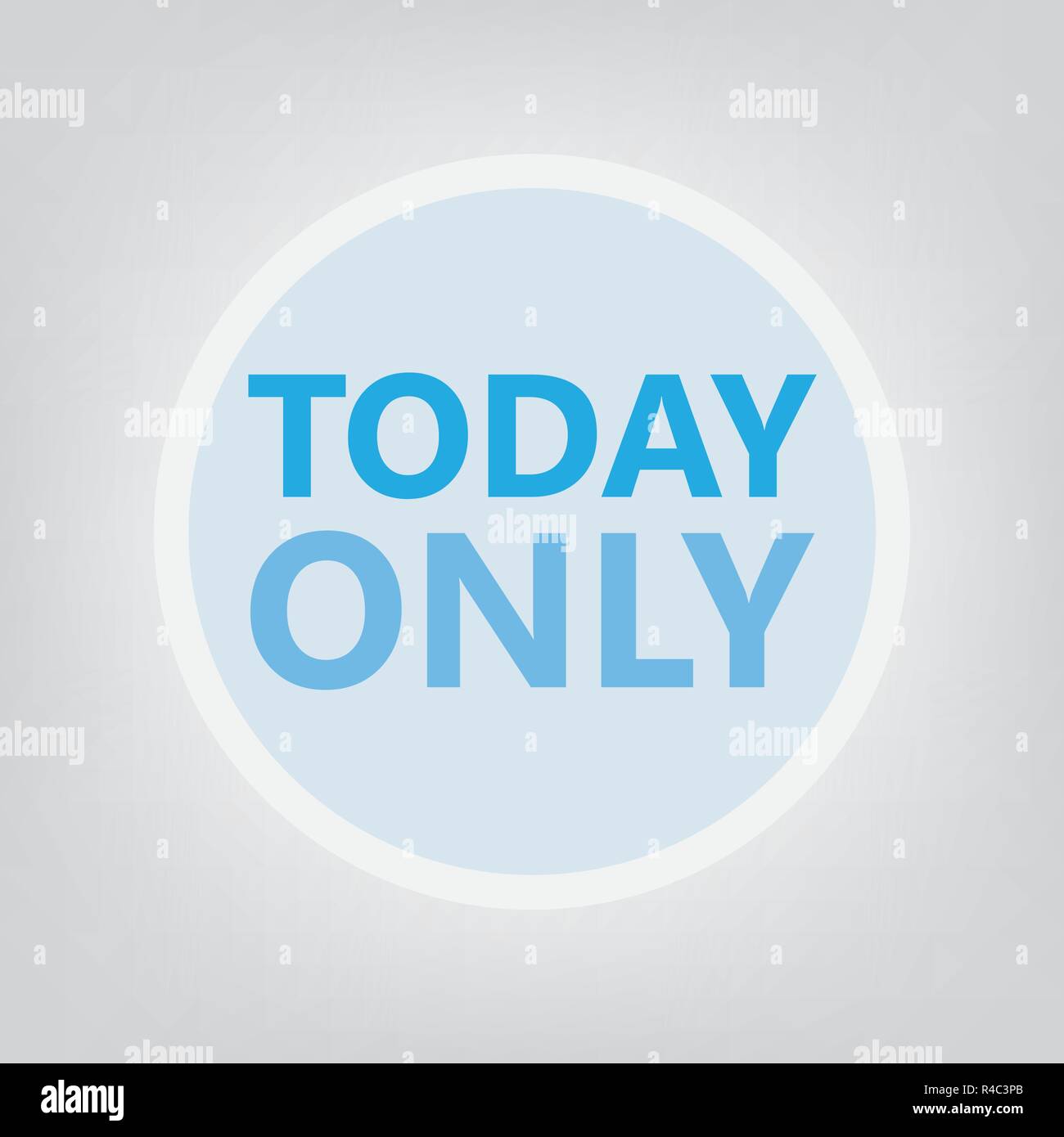 today only concept- vector illustration Stock Vector Image & Art - Alamy