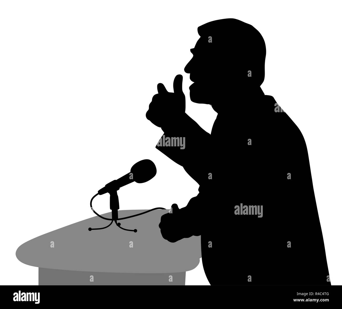Speaker giving talk business meeting Stock Vector Images - Alamy