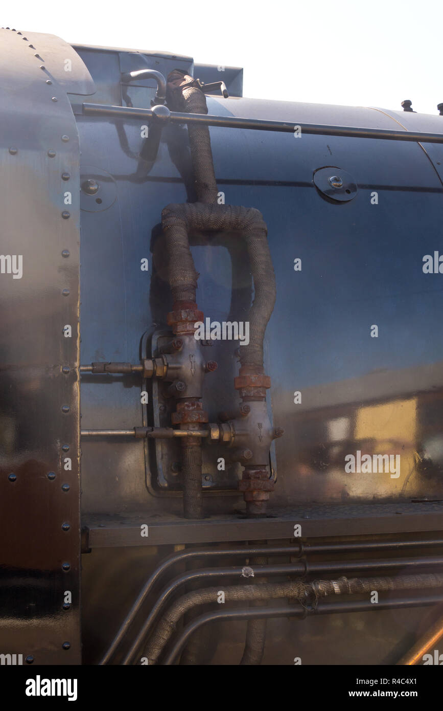 Ex-USATC S160 class consolidation steam locomotive 6046 at Bishops ...