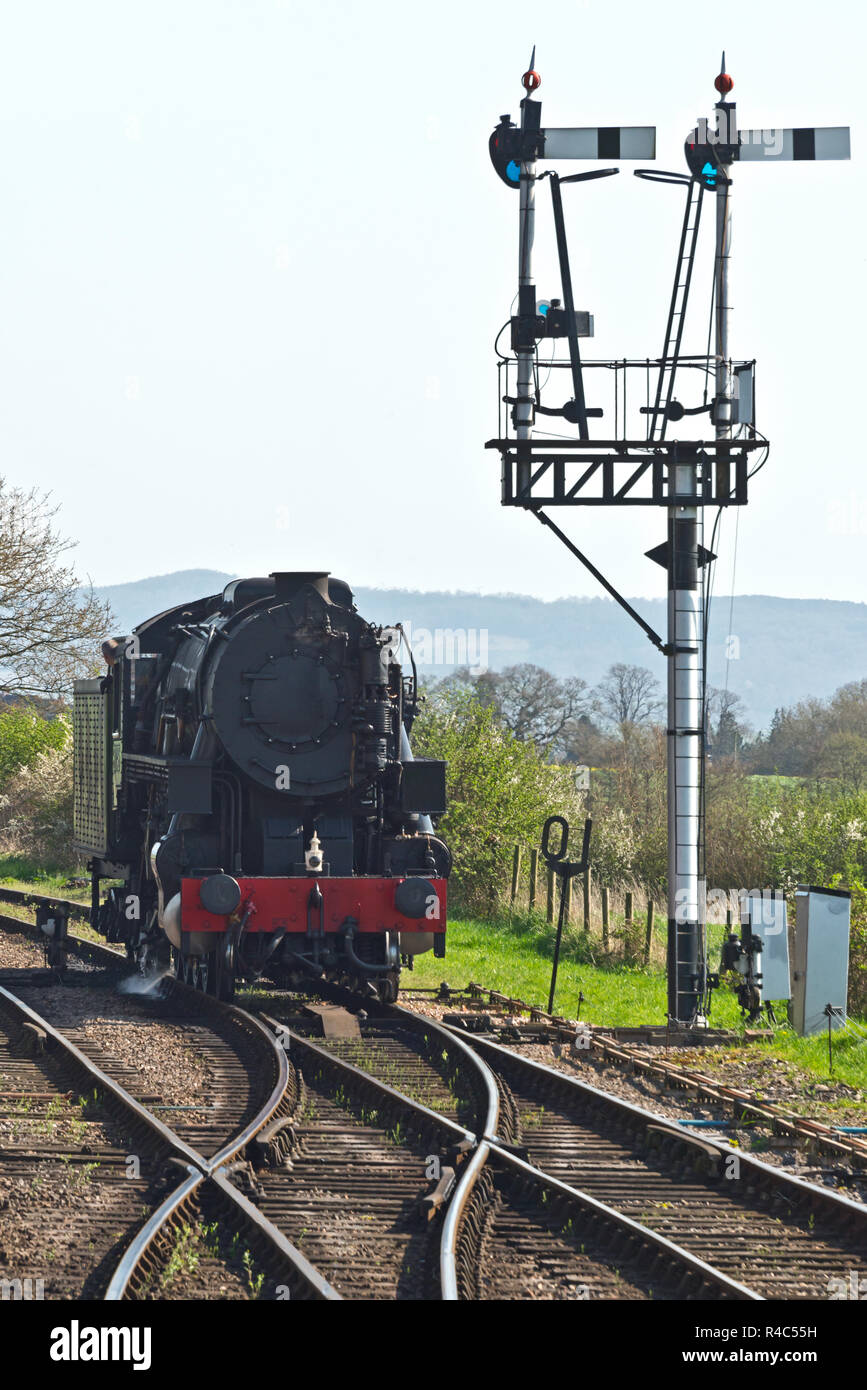 Ex-USATC S160 class consolidation steam locomotive 6046 at Bishops ...