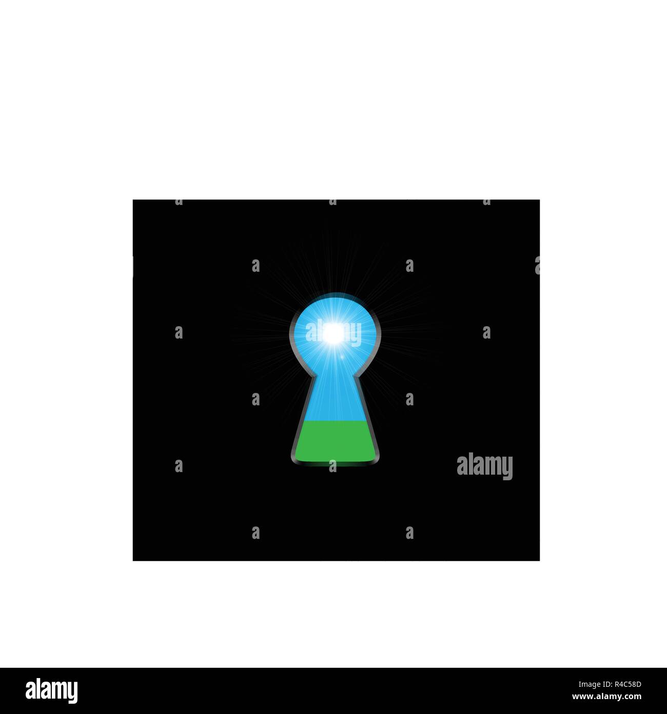 Light green building Stock Vector Images - Alamy