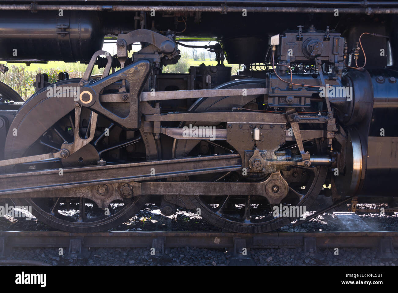 Ex-USATC S160 class consolidation steam locomotive 6046 at Bishops ...