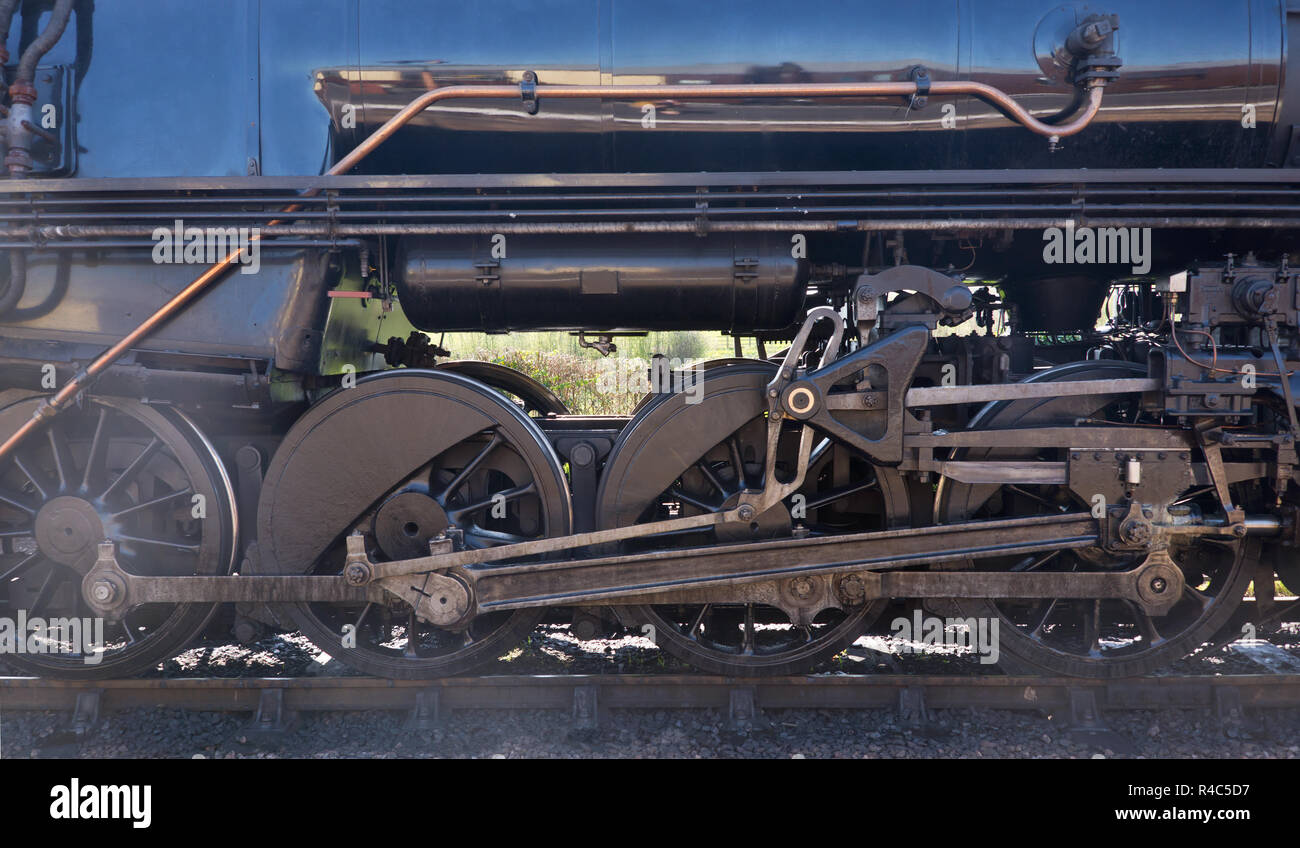 Ex-USATC S160 class consolidation steam locomotive 6046 at Bishops ...