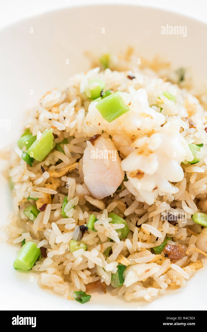 seafood fried rice Stock Photo - Alamy