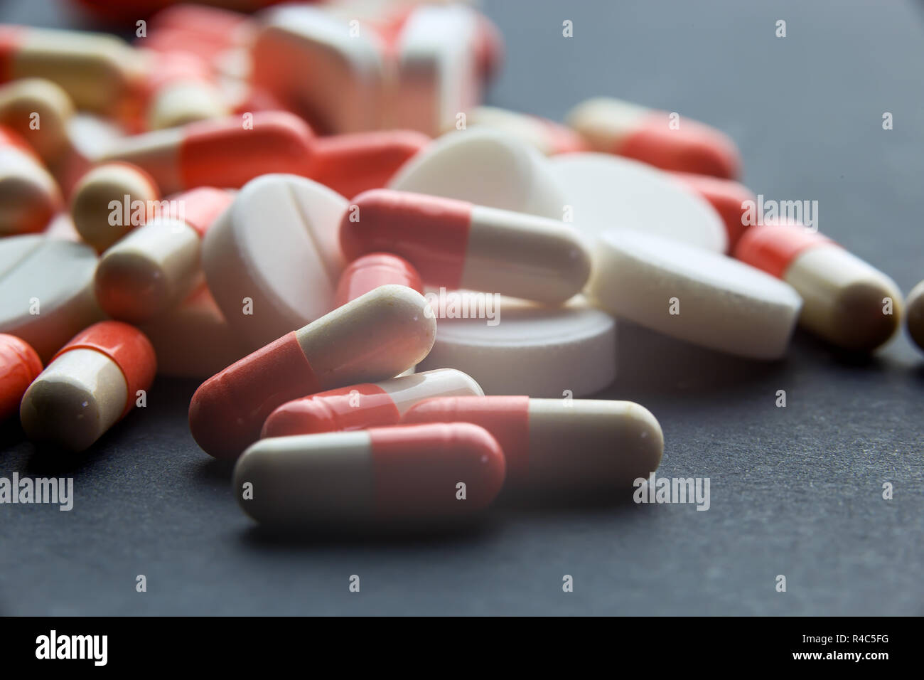 Pharmaceutical medication pills capsules Stock Photo - Alamy