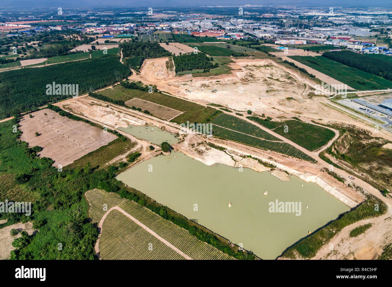 Thailand industrial estate hi-res stock photography and images - Alamy