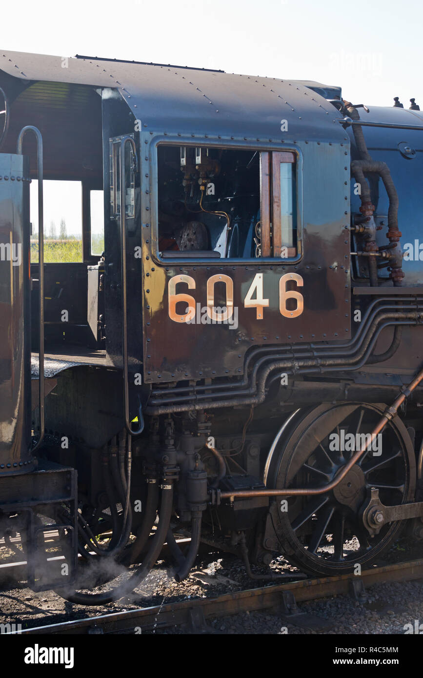 Ex-USATC S160 class consolidation steam locomotive 6046 at Bishops ...