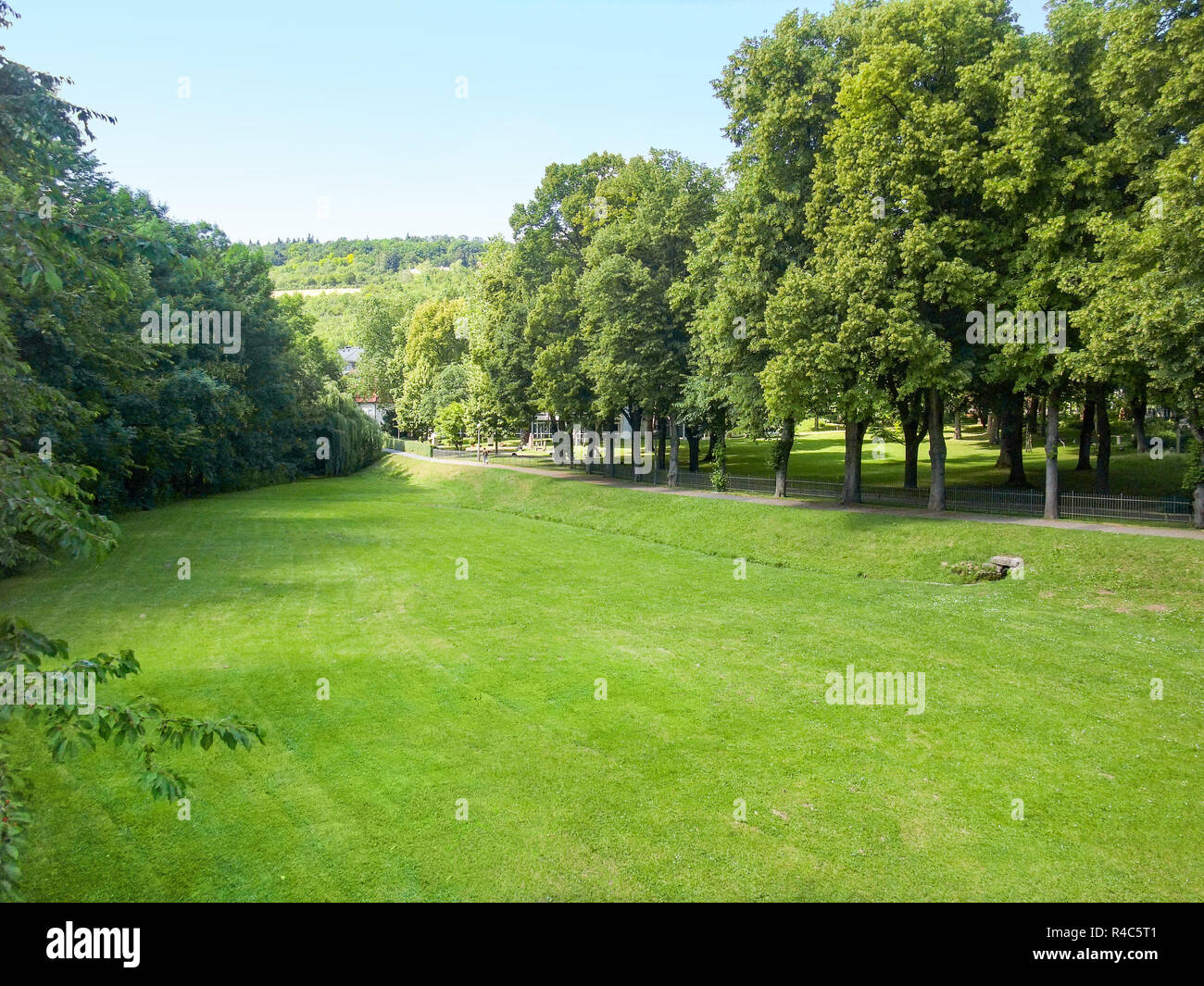 park in bad mergentheim Stock Photo - Alamy