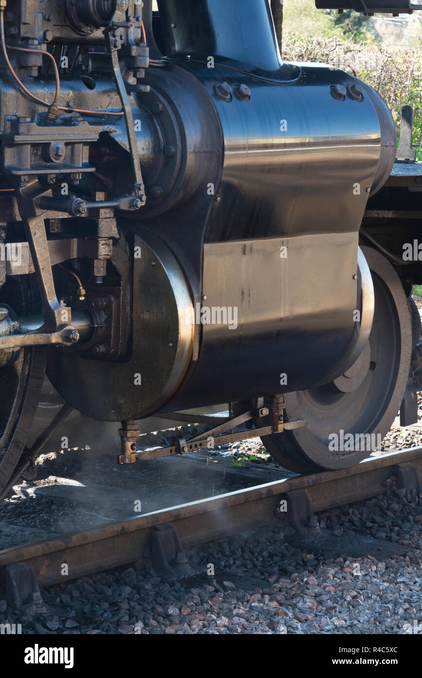 Ex-USATC S160 class consolidation steam locomotive 6046 at Bishops ...