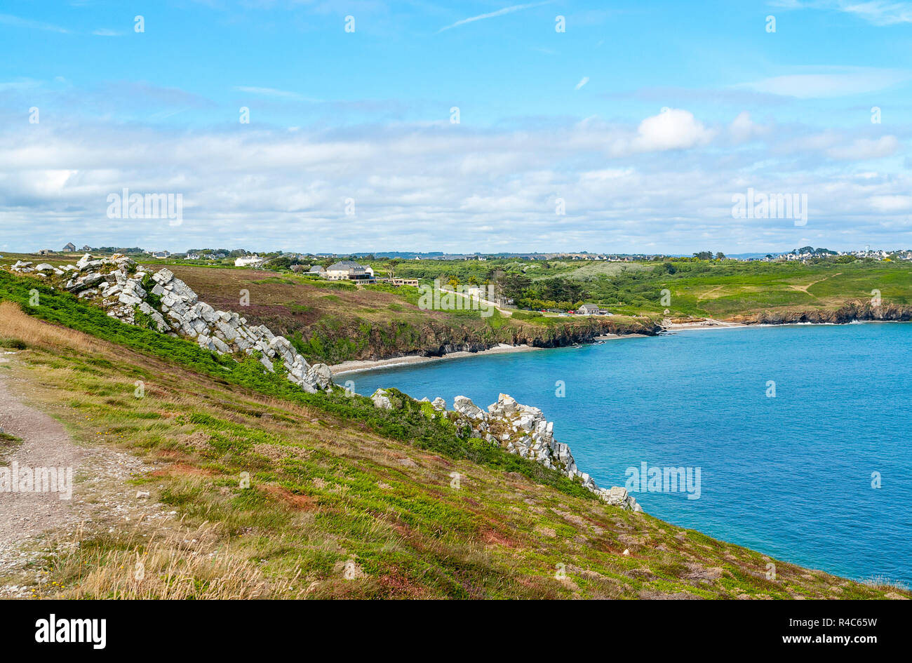 crozon peninsula in brittany Stock Photo - Alamy