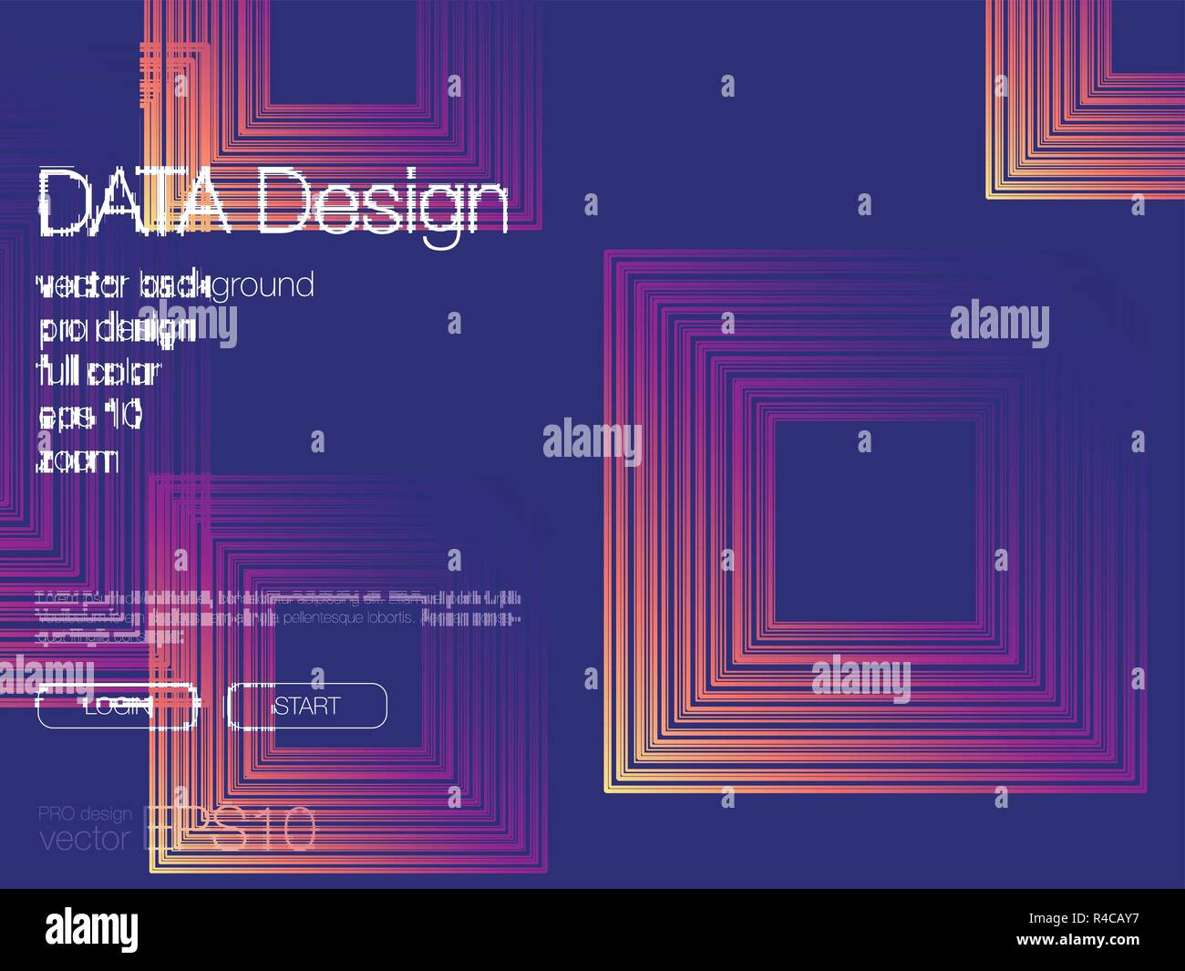 Abstract blend background. Template for web site Stock Vector Image ...