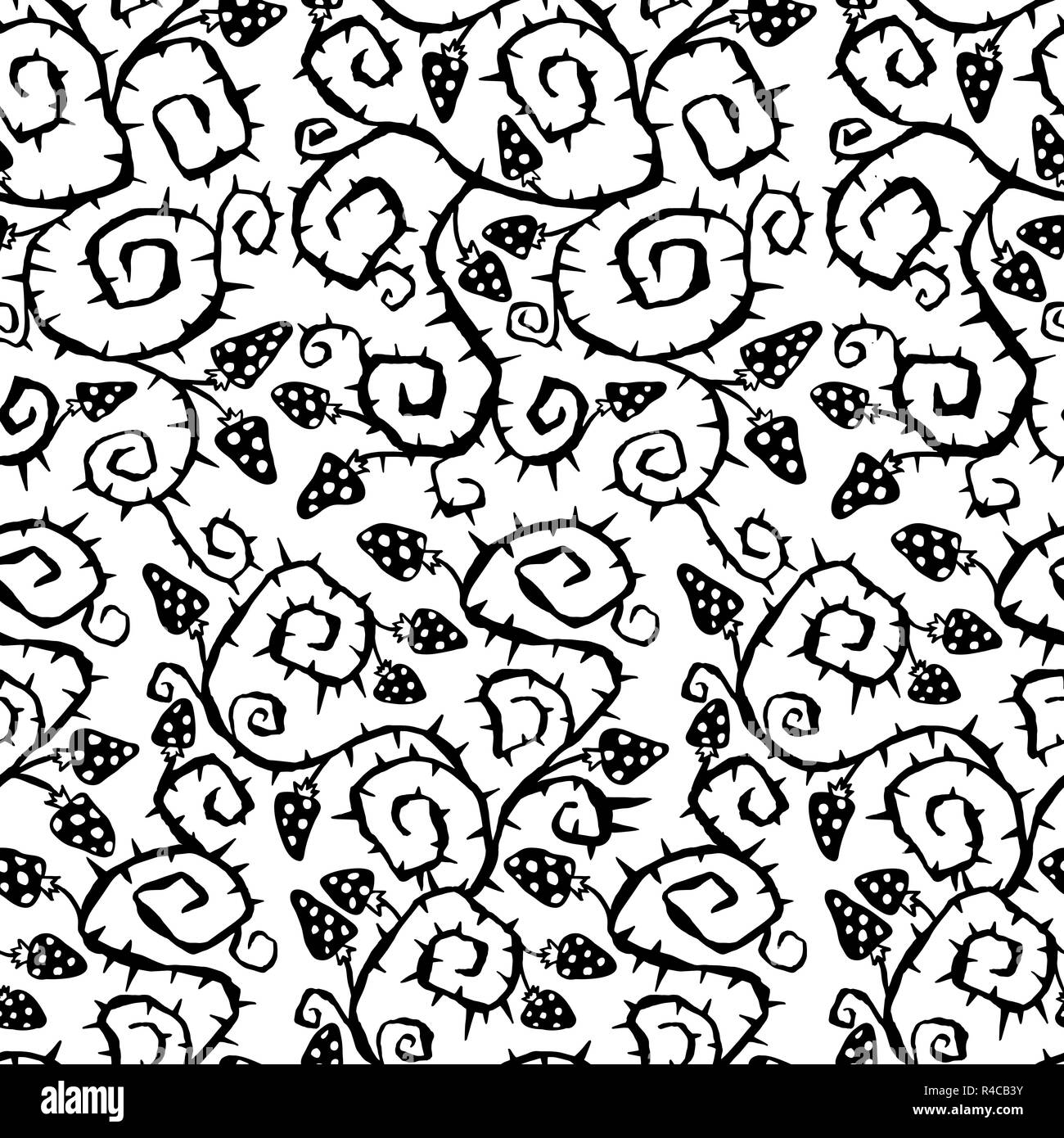 Printing in black white Stock Vector Images - Alamy