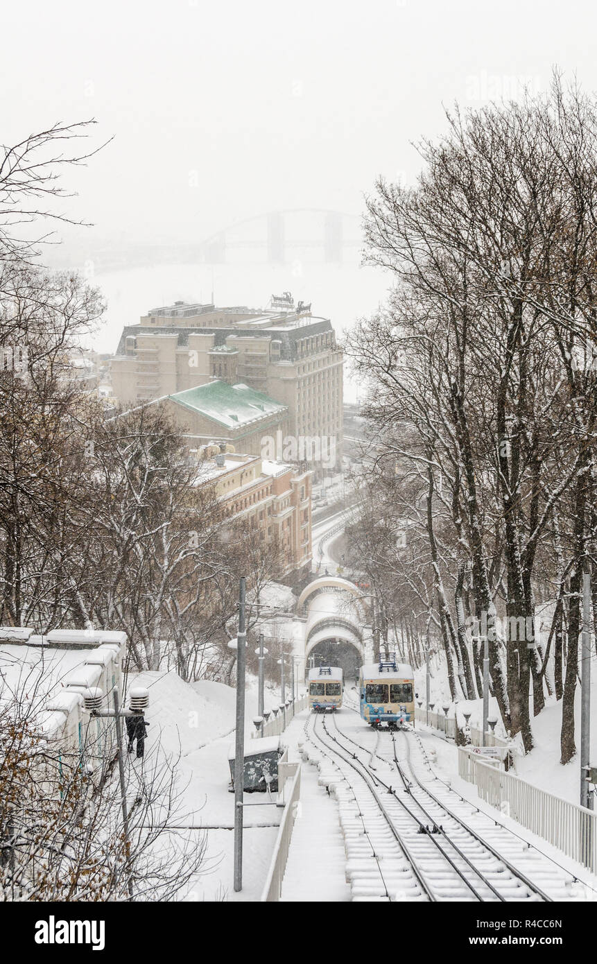 Funicular Railway Kiev Ukraine High Resolution Stock Photography and ...