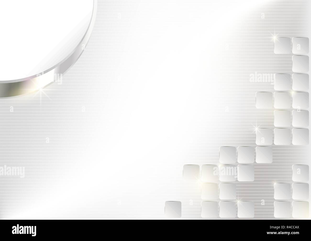 Silver Striped Background with Squares Stock Vector Image & Art - Alamy