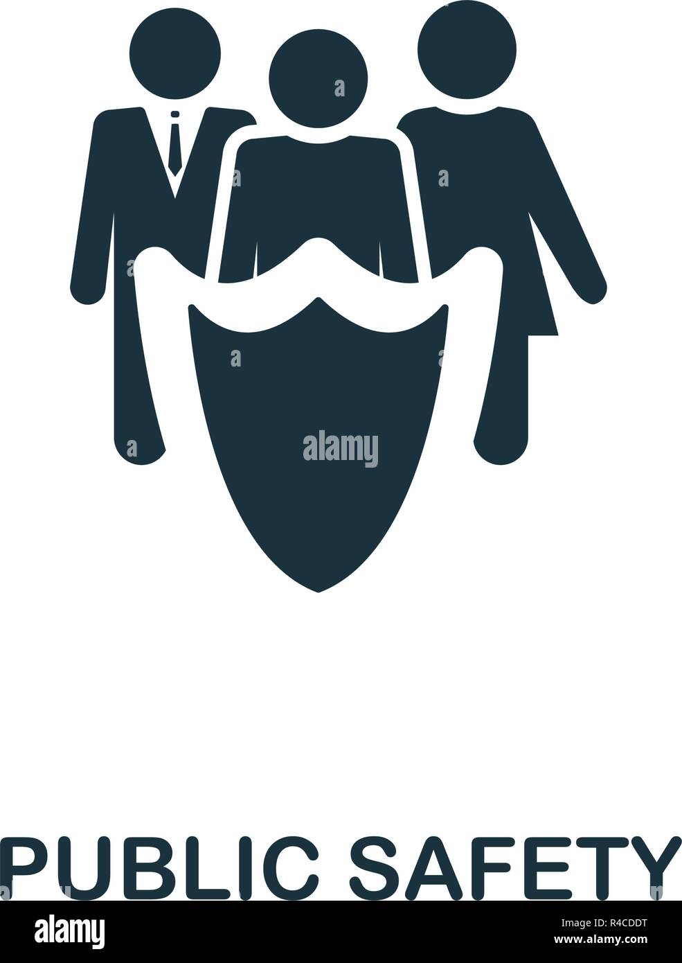 Public Safety icon. Premium style design from urbanism collection. UX ...