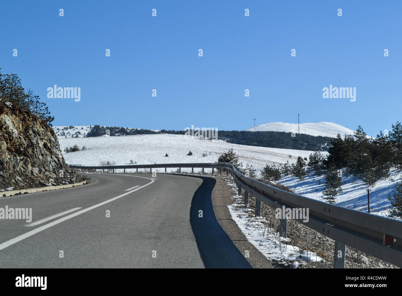 Serbia road sign hi-res stock photography and images - Alamy