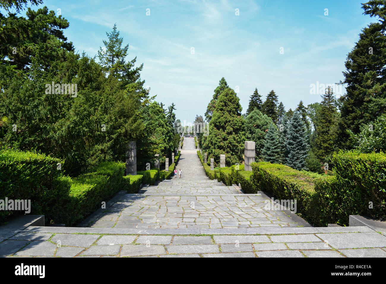 Natural landscape stairs on hi-res stock photography and images - Alamy
