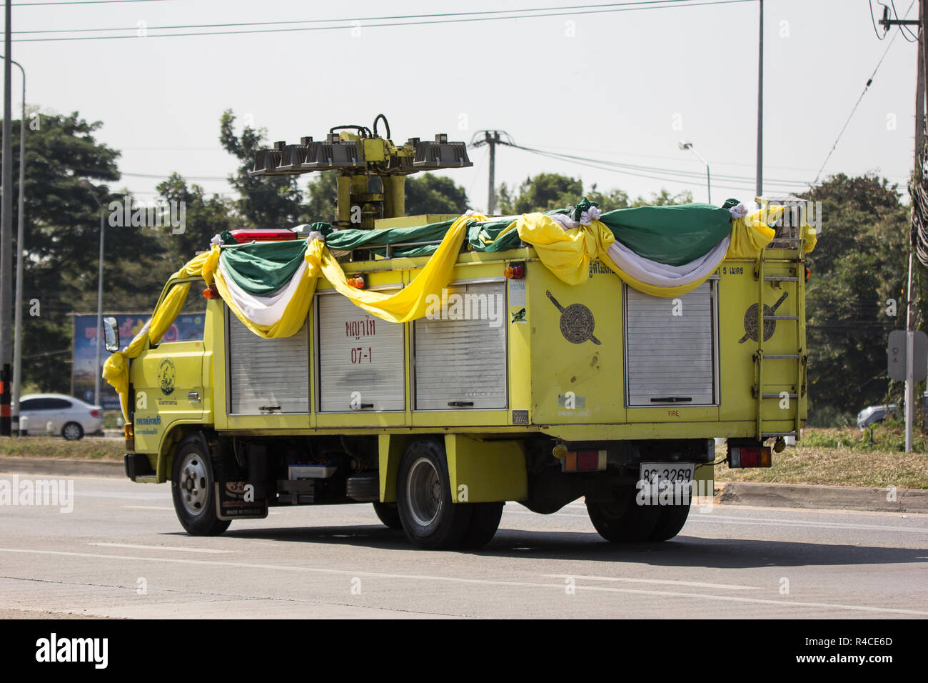 Thai fire engine hi-res stock photography and images - Alamy