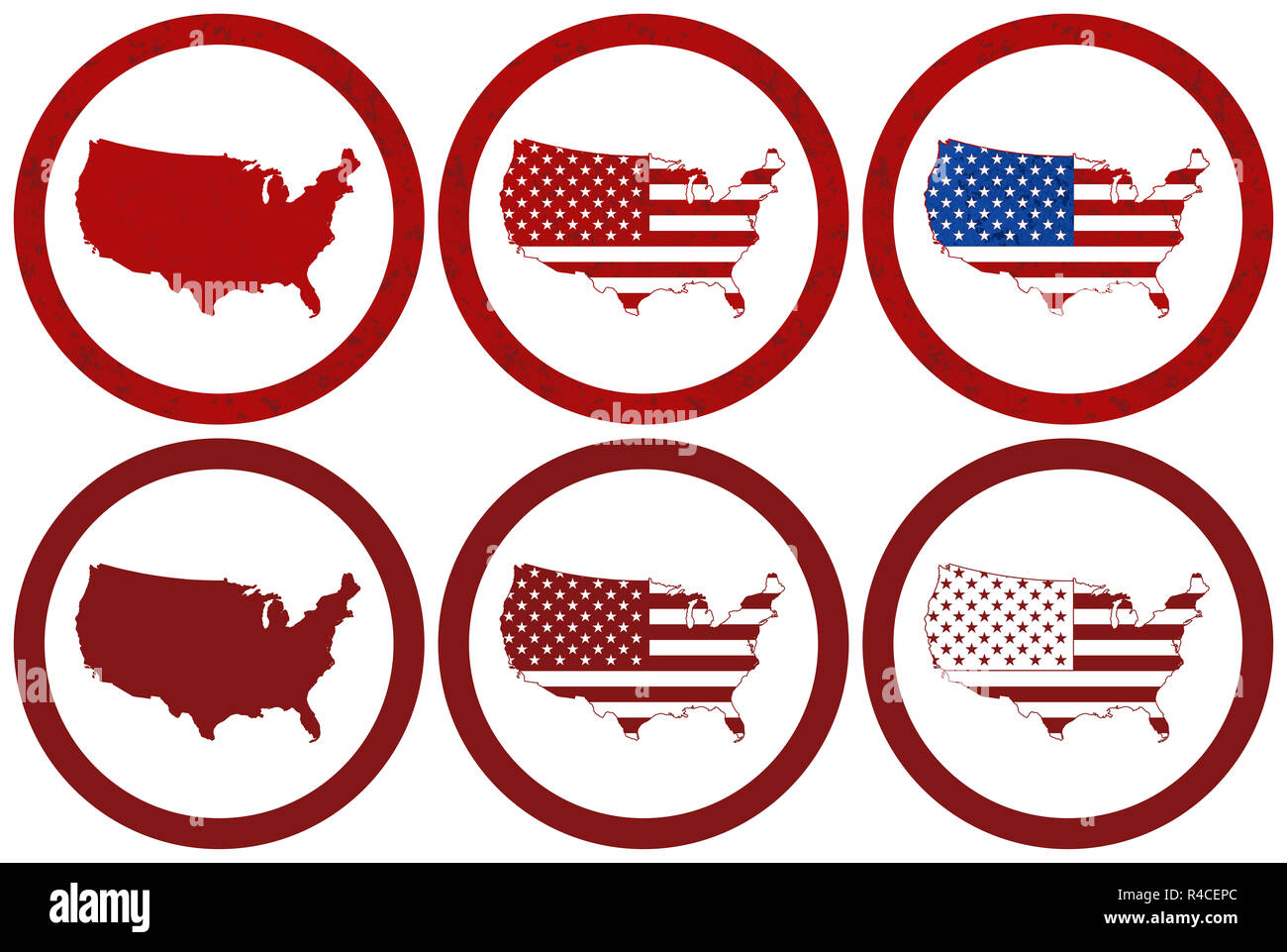 Map of us and tag hi-res stock photography and images - Alamy