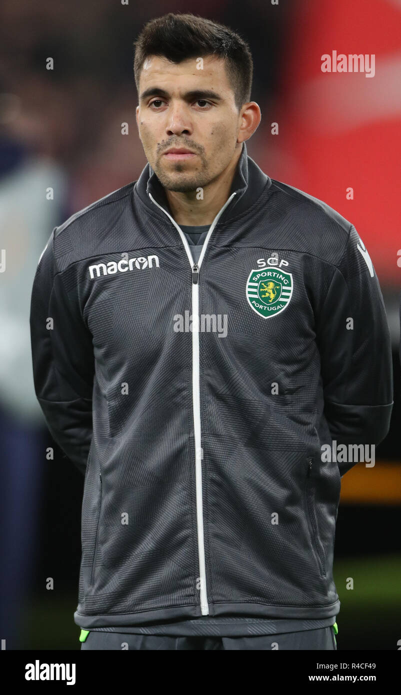 Sporting Lisbon's Marcos Acuna Stock Photo - Alamy